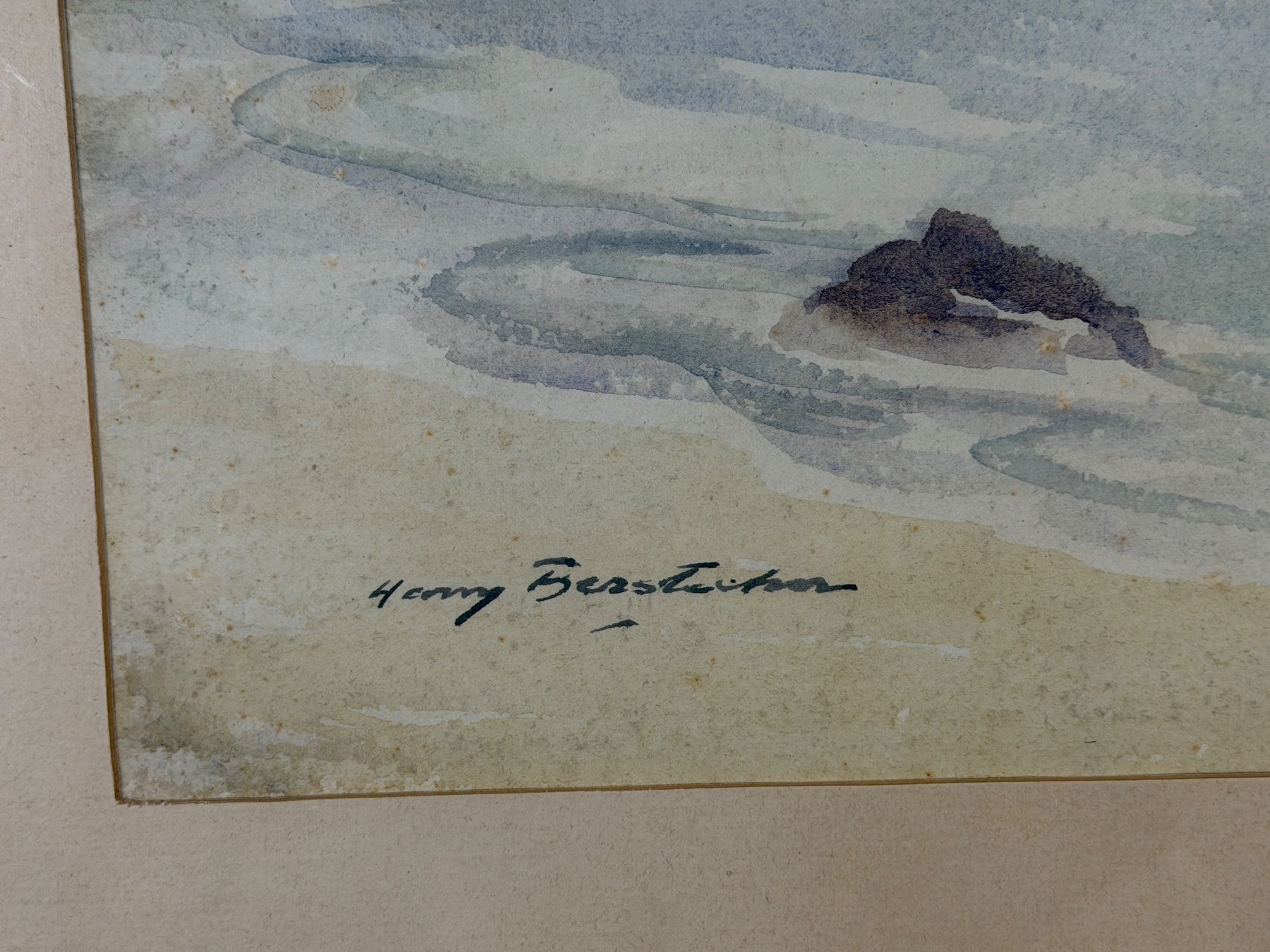 Harry Berstecher (1893–1983) – Original-Aquarell – signiert (D'occasion ...