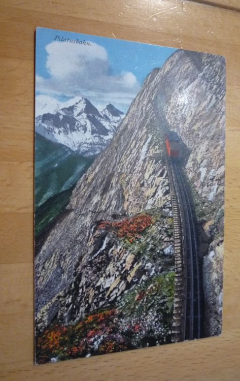 Pilatusbahn, Eselwand und Berneralpen, 20.01.27 (Gebraucht) in Rieden SG für CHF 1 – mit ...