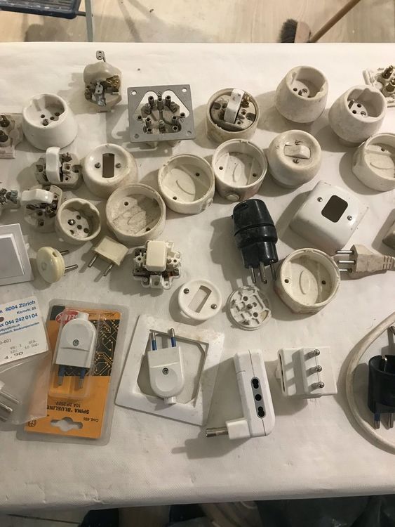 Elektro-Installationsmaterial, alt | Kaufen auf Ricardo