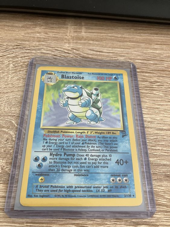 Tortank (B2 2) - Set de Base 2 - EN - Wizards - HOLO (Gebraucht) in ...