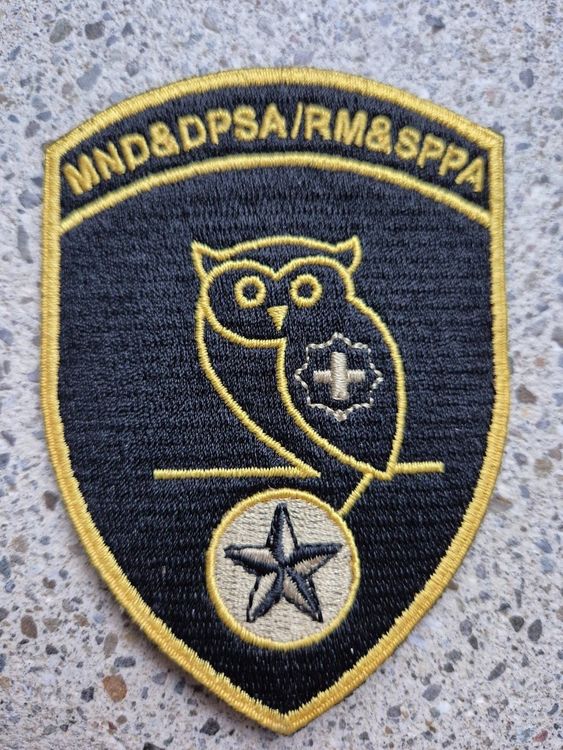 Badge MND&DPSA/RM&SPPA Ohne klett Rare !! *** | Kaufen auf Ricardo