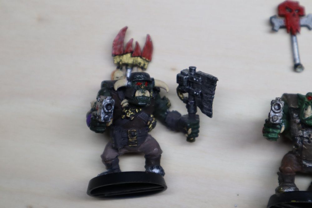 Warhammer 40k Orks Space Ork Nobz 3rd ed. Colored | Kaufen auf Ricardo