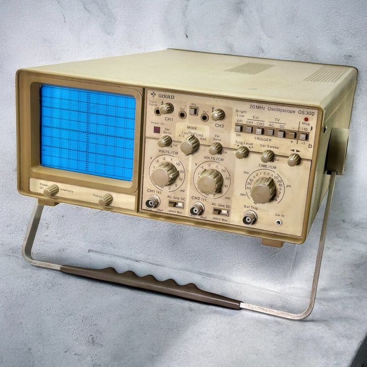 Oscilloscope vintage GOULD OS 300 20MHz Dual Trace (D'occasion) à ...