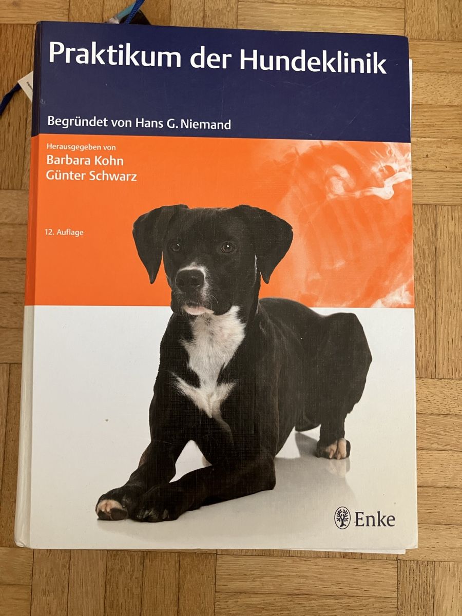Praktikum der Hundeklinik, 12. Auflage - Top Zustand! (Gebraucht) in ...