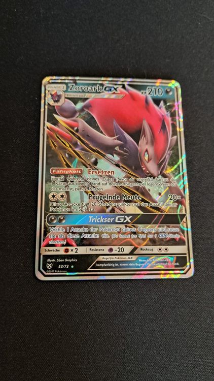 Pokemon Karte Zoroark GX (Gebraucht) in Trimbach für CHF 4 – mit ...