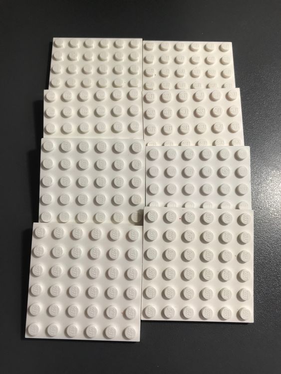 Lego Platten 6x6 weiss- 8 Stück | Kaufen auf Ricardo