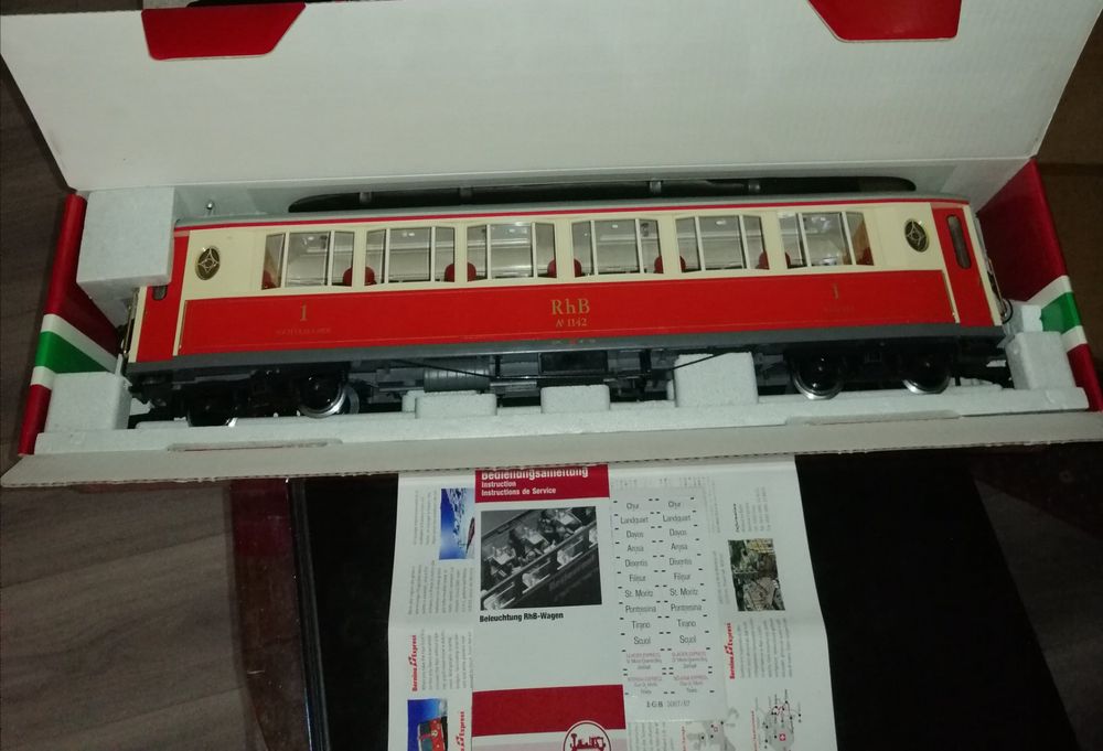 LGB - RhB SALONWAGEN - NEUW. OVP - SPUR G | Kaufen auf Ricardo