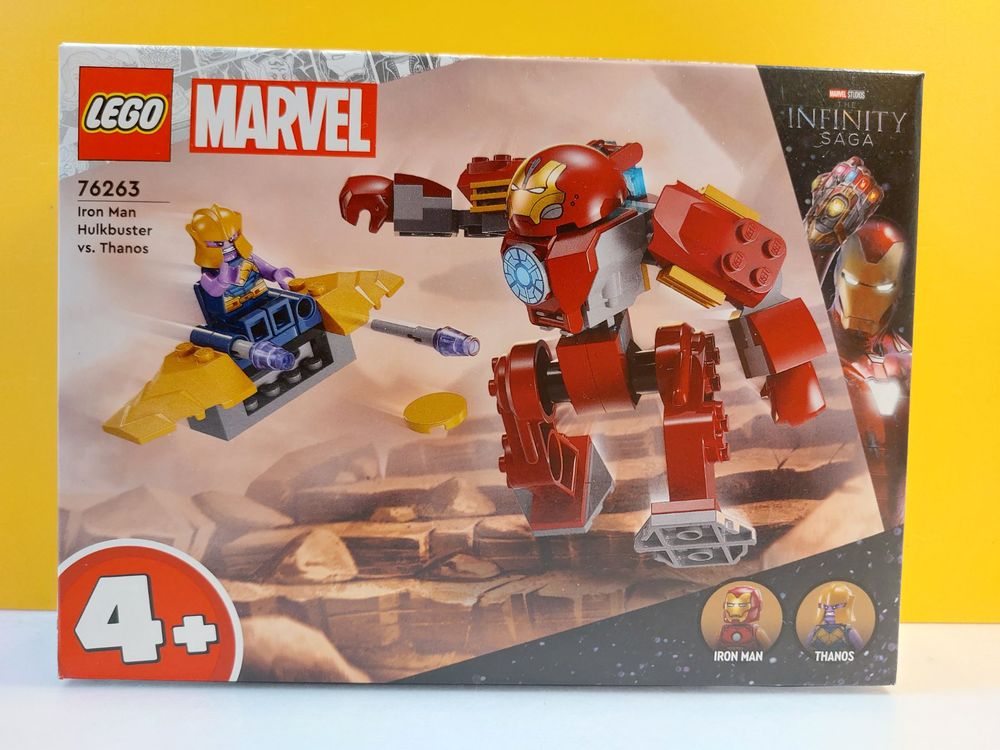 LEGO Marvel 76263 Iron Man Hulkbuster vs. Thanos NEU (Neu und ...