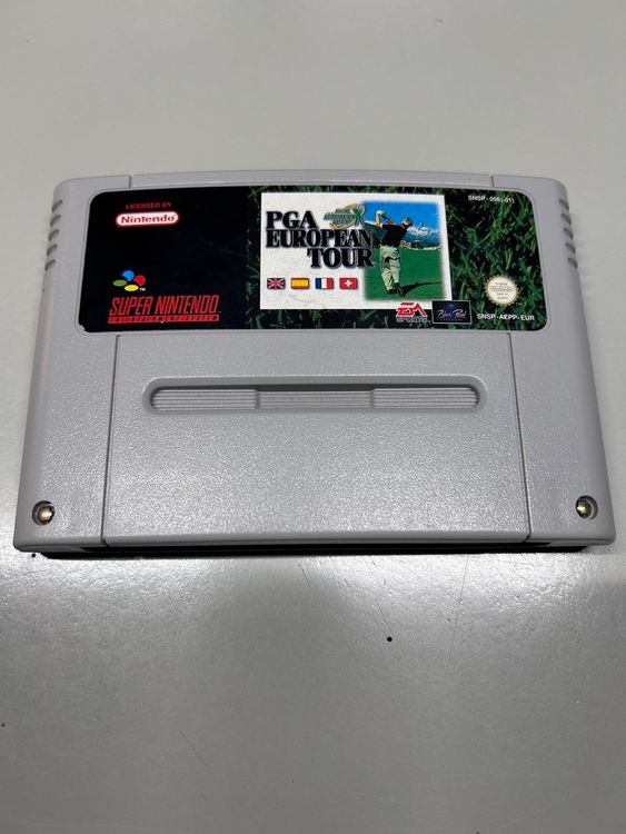 PGA European Tour per la console Super Nintendo (Gebraucht) in ...