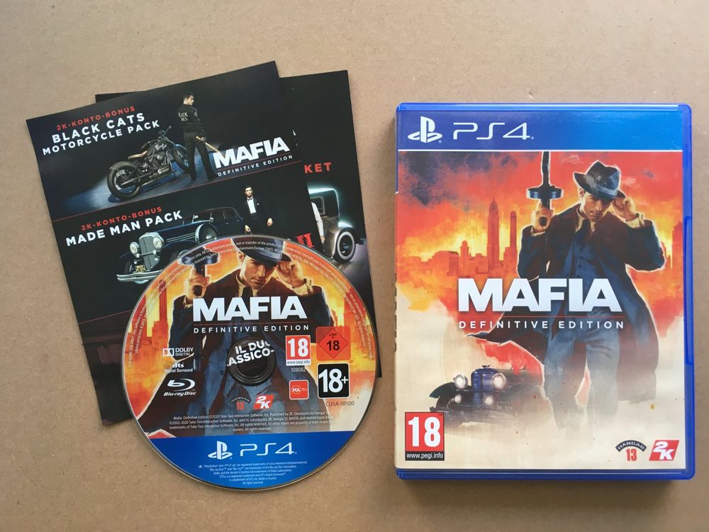 Mafia: Definitive Edition für Playstation 4 | Kaufen auf Ricardo