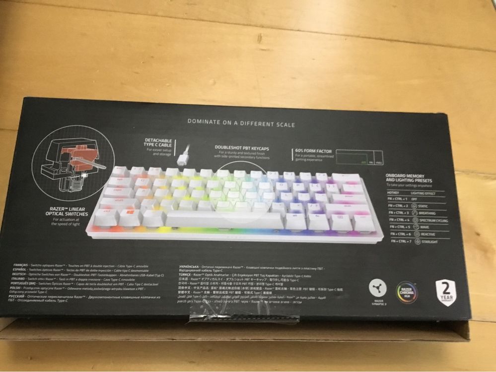 Razor Huntsman mini weiss, amerikanisches Layout, 60% | Kaufen auf Ricardo