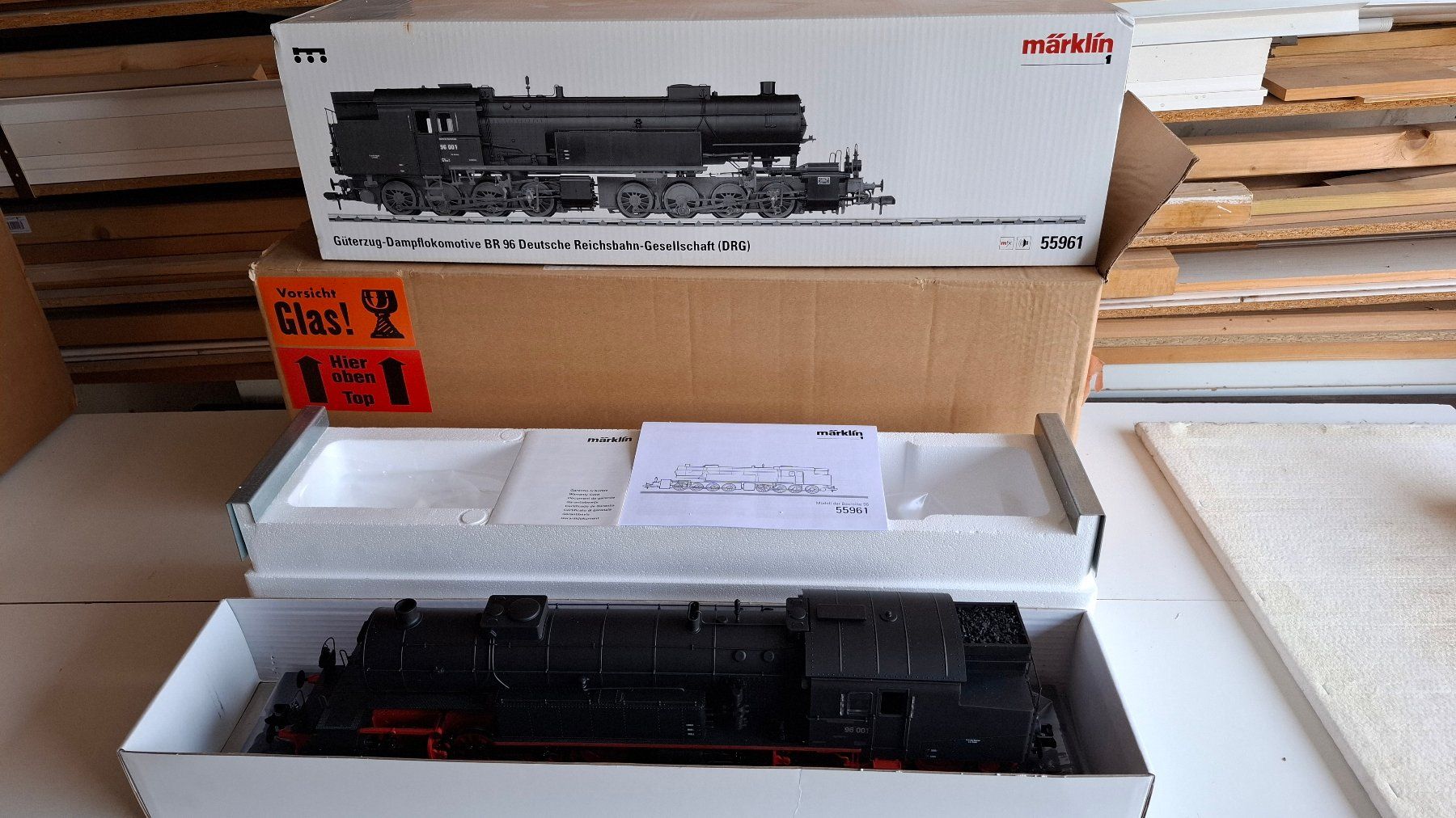 Märklin Dampflok BR 96 Spur 1 - 55961 (Neu (gemäss Beschreibung)) in ...