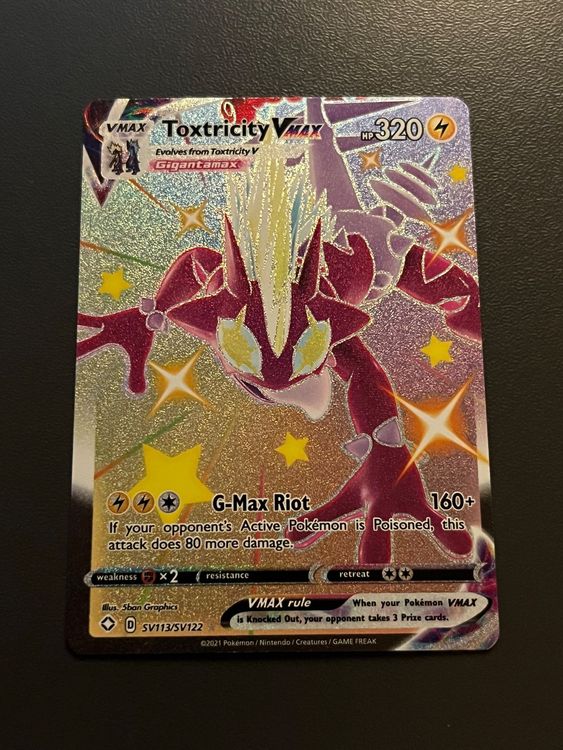 Pokemon | Toxtricity Shiny Vmax - EX | Kaufen auf Ricardo
