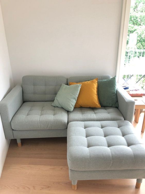 IKEA LANDSKRONA Sofa und Hocker (Gebraucht) in Uster für CHF 200 – nur ...