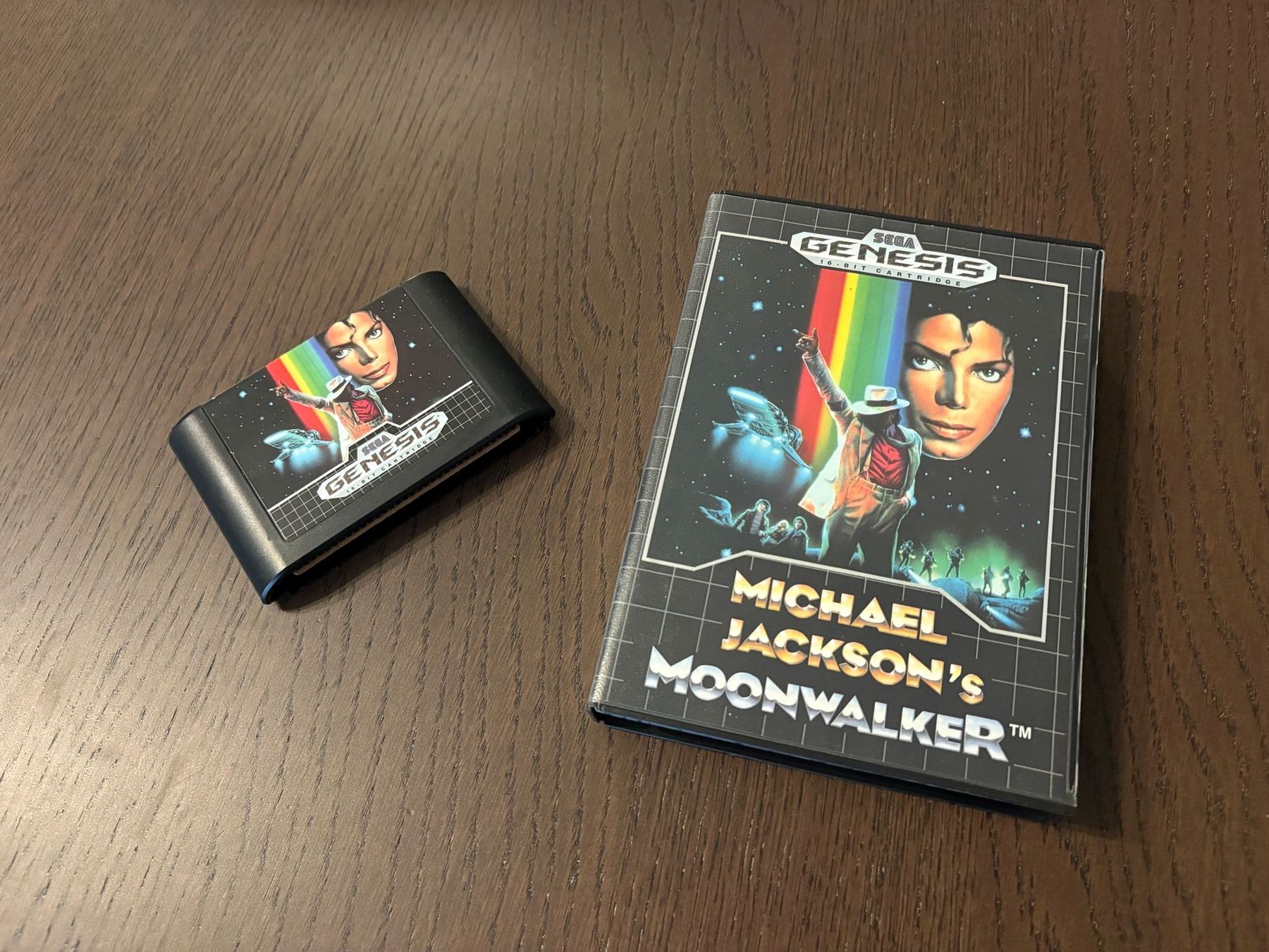 Sega mega drive genesis Spiel MICHAEL JACKSON MOONWALKER (Gebraucht) in ...