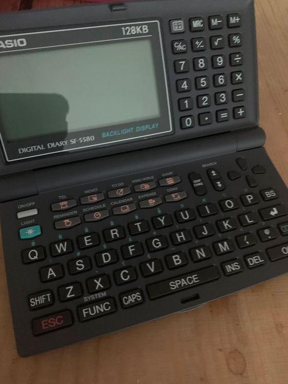 casio digital diary sf 5580 128kb | Kaufen auf Ricardo