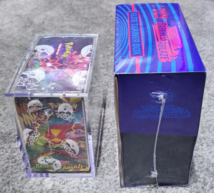 🇬🇧 Pokemon Darkness Ablaze - ETB & Display (EN) (Neu und ...