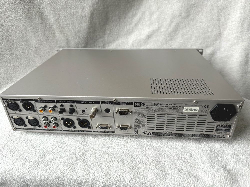 HHB pro CDR-882 Dual Drive CD Player Recorder highend (Gebraucht) in ...