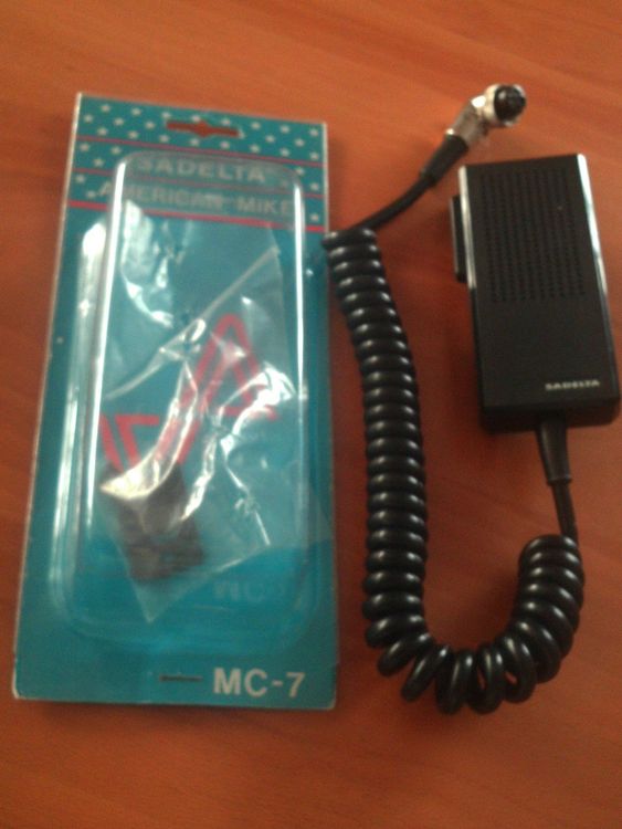 Sadelta MC-7, Amateurfunk, CB Funk, Mic, Mikrophon, Vintage | Kaufen ...