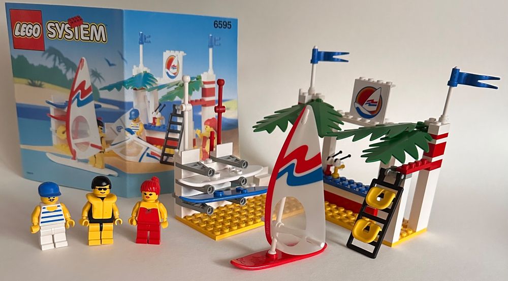 Vintage LEGO System 6595 "Windsurfer-Schule",1993, ab 1.- | Kaufen auf ...