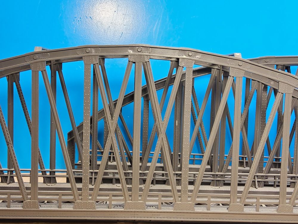 2 x Märklin 74636 Bogenbrücke _ 360 x 64 x 117mm _ Spur H0 (Gebraucht ...