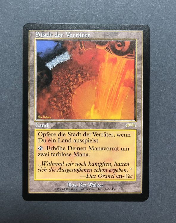 City of Traitor / Stadt der Verräter - Magic The Gathering (Gebraucht ...
