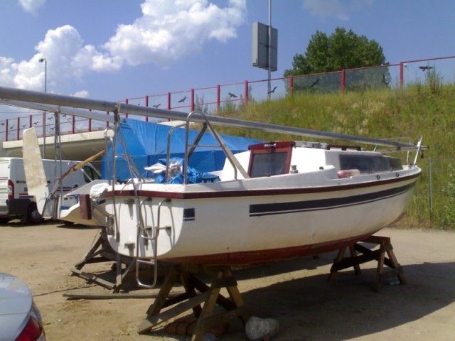 Pegaz 600 1990 sail boat yacht 4-6 people with cabin (Gebraucht) in ...