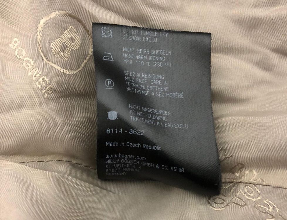 Bogner Limonta Jacke - grau Gr. 42 / L (Gebraucht) in Zürich für CHF 77 ...