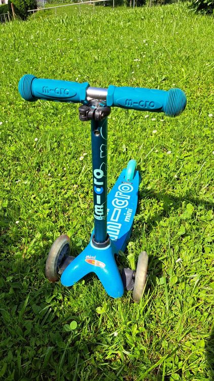 Mini Micro Scooter (Türkis) mit Helm (N.P. CHF 80.-) | Kaufen auf Ricardo