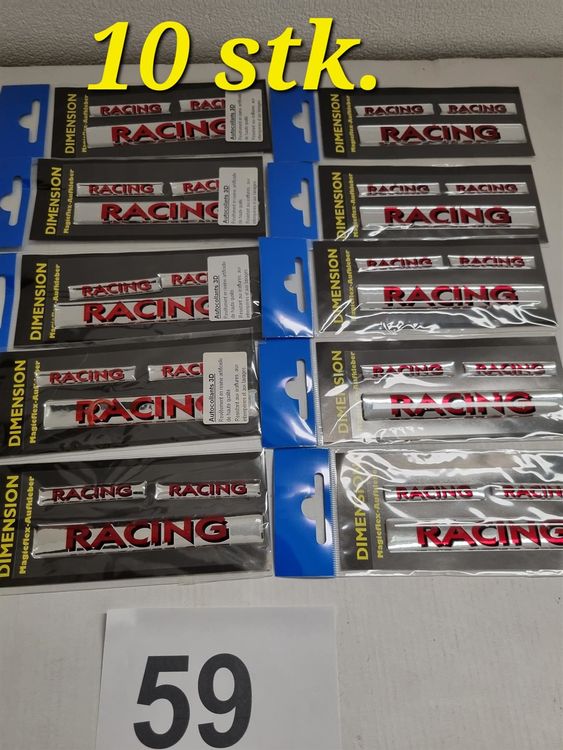 10 Aufkleber Neu Auto Tuning Styling (Neu und originalverpackt) in Wolfhalden für CHF 2 – mit ...