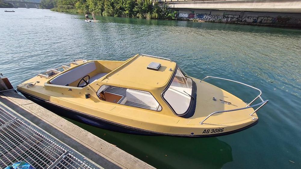 Motorboot, GFK, 8PS, Ockelbo, 5 Personen (Gebraucht) in Dättwil AG für ...