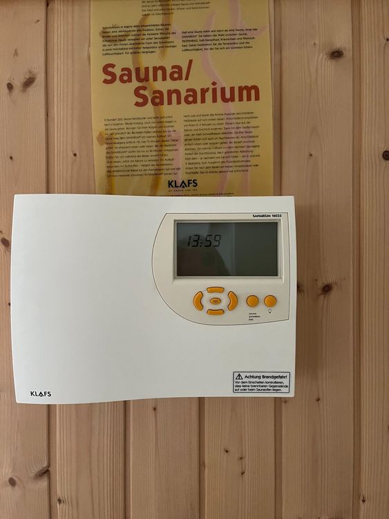 Klafs Sauna/Sanarium | Kaufen auf Ricardo