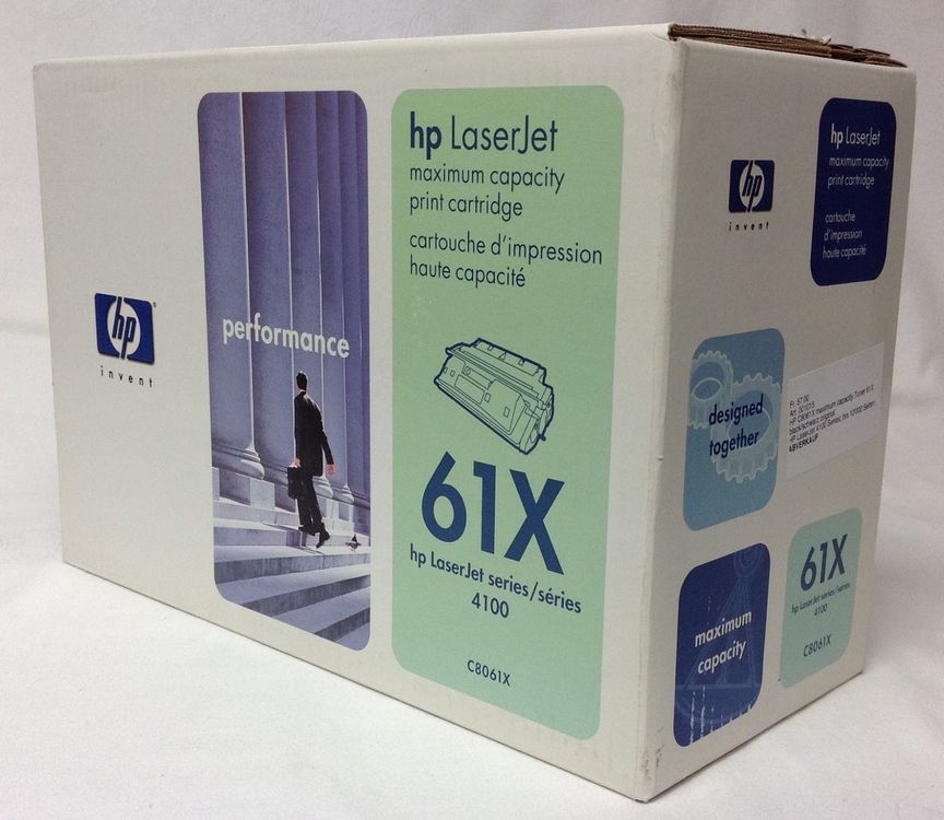 HP C8061X maximum capacity Toner 61X black/schwarz original | Kaufen ...