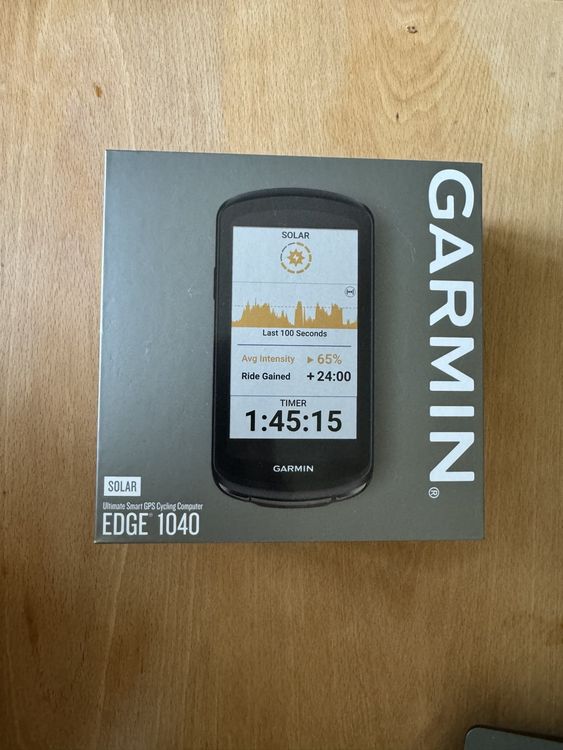 Garmin Edge 1040 Solar GPS-Bikecomputer (Neu und originalverpackt) in ...