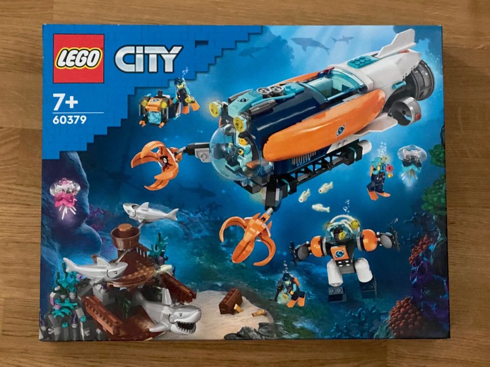 Lego City 60376 + 60377 + 60379 Schneemobil + Boot + U-Boot (Neu und ...