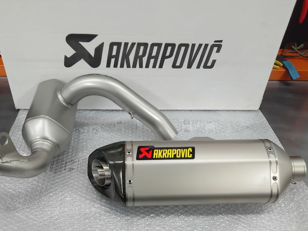 Akrapovic SLIP-ON LINE Komplettanlage KTM 390 RC/Duke 13-16 (Neu und ...