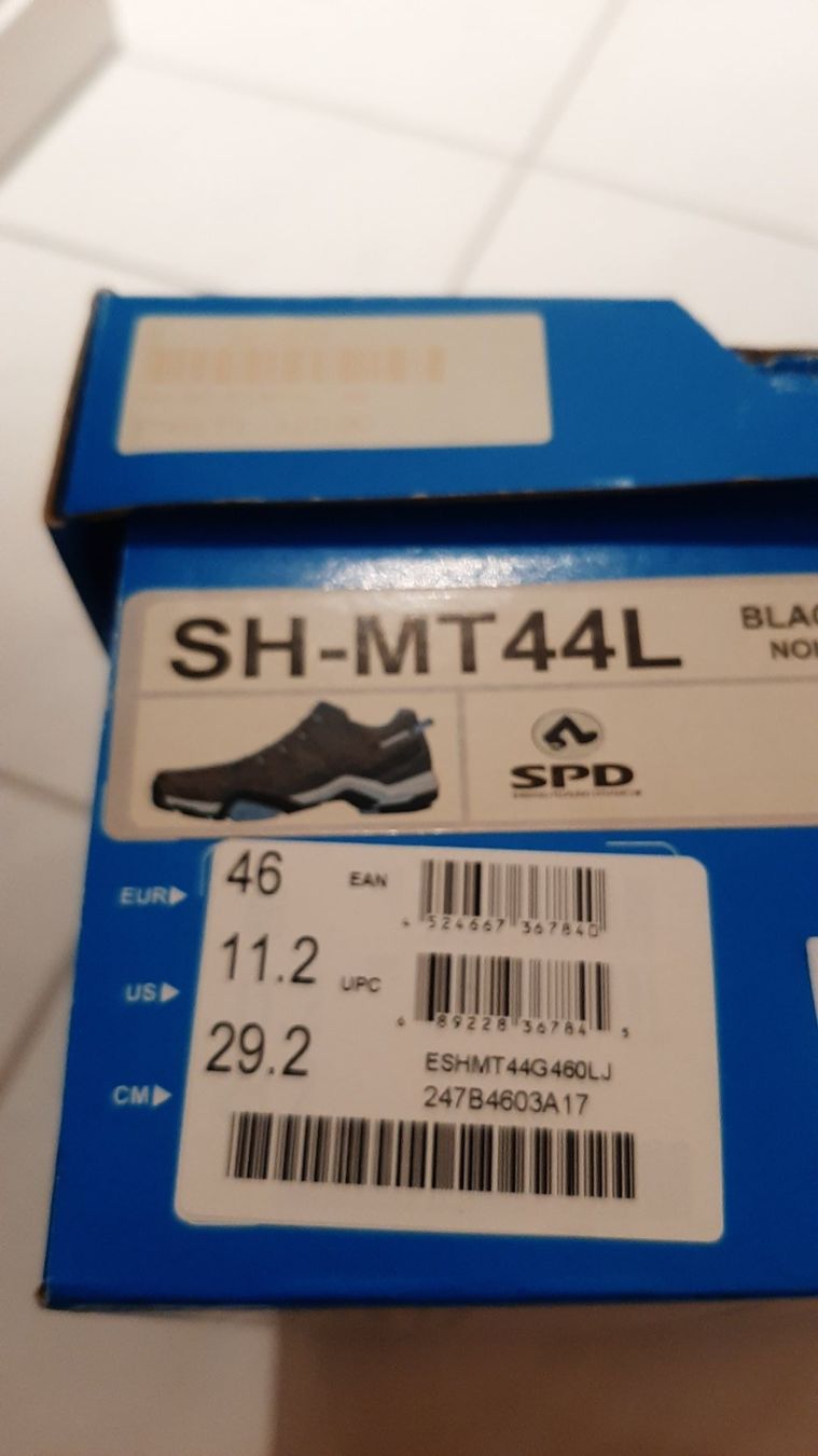 K..R J) Shimano Veloschuhe Schuhe, Gr. 46, Neu! (Neu (gemäss ...