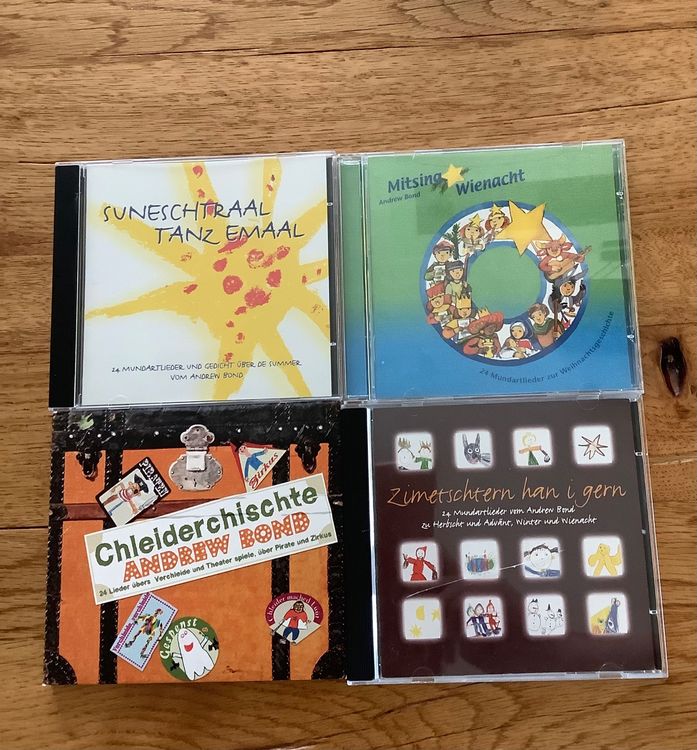 4 Andrew Bond CD,s (Gebraucht) in Richterswil für CHF 9 – mit Lieferung ...