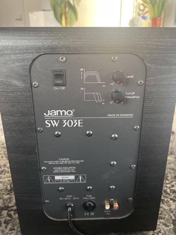 Jamo SW 303E Subwoofer - Top Zustand - Voll Funktionsfähig (Neu (gemäss ...