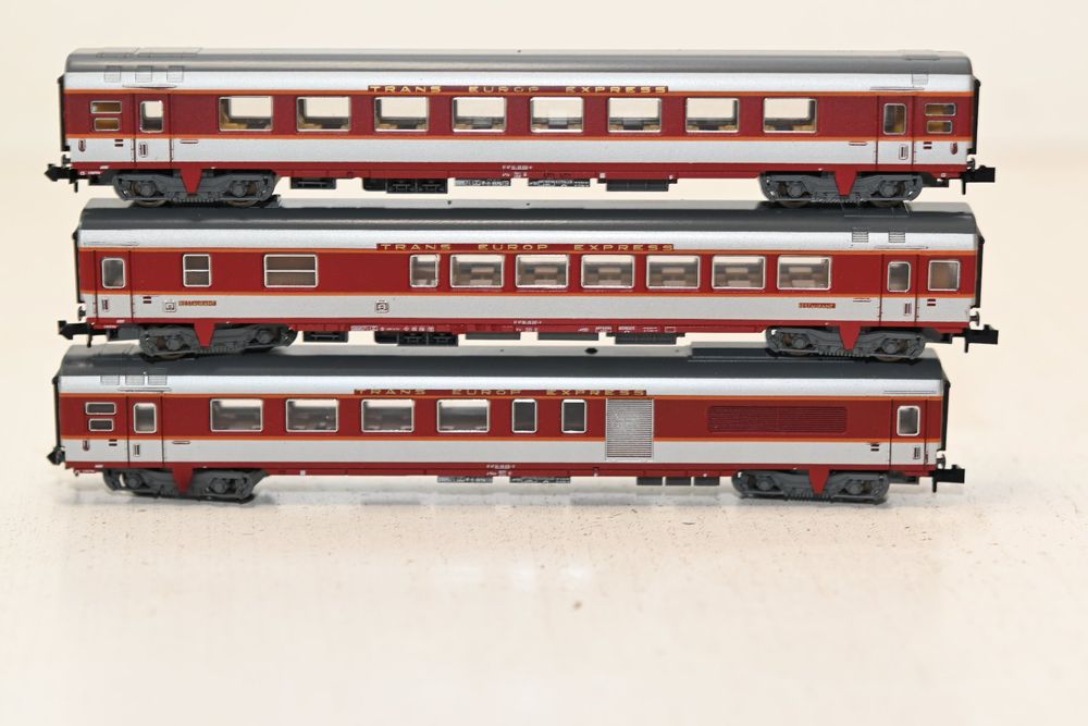 Trans Europ Express Trix Spur N ohne OVP 3 Wagen | Kaufen auf Ricardo