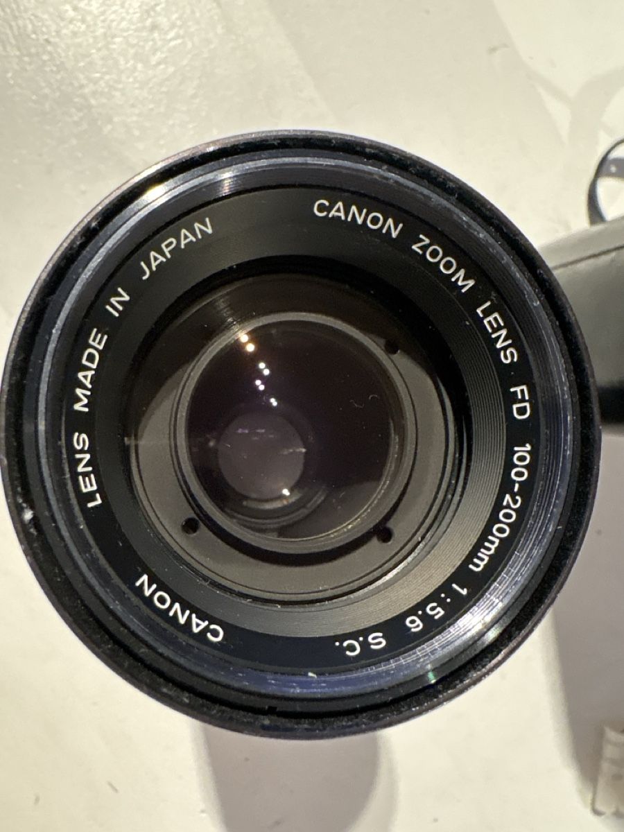 Canon Zoom Lens FD 100-200mm f/5.6 S.C. Top Zustand ab 35.- (Gebraucht ...