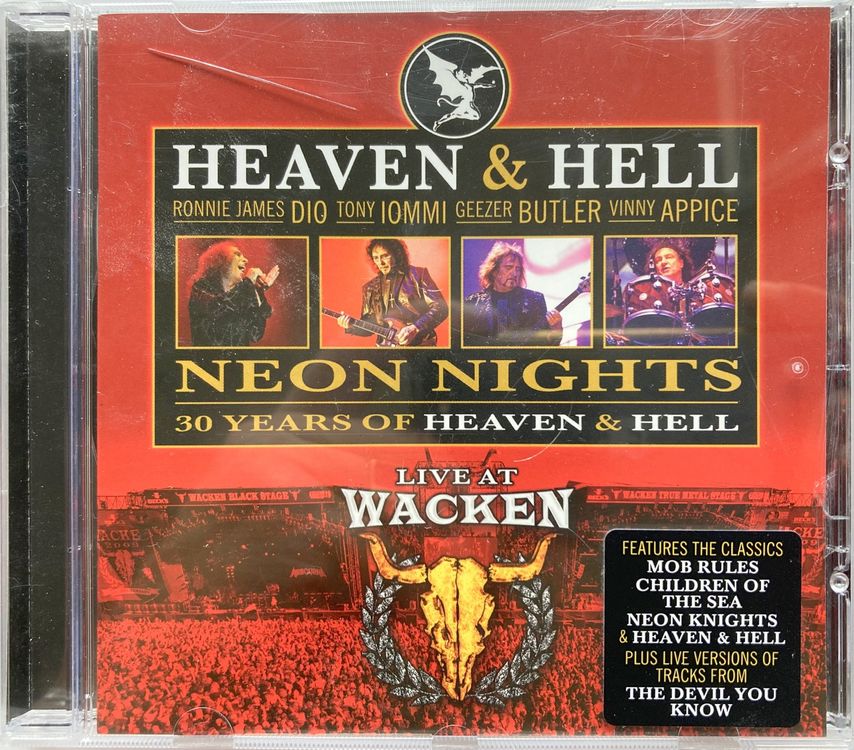 HEAVEN & HELL - NEON NIGHTS 30 YEARS OF HEAVEN & HELL LIVE A (Gebraucht ...