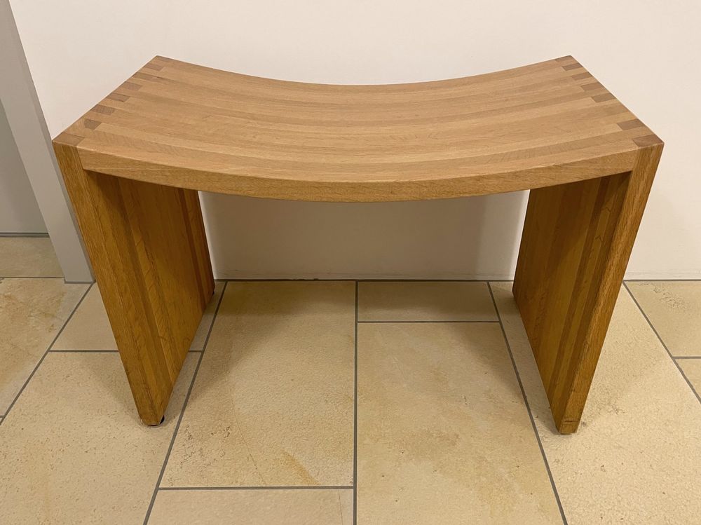 Hocker, Holzhocker, Eiche massiv (Gebraucht) in Wohlen AG für CHF 79 – nur Abholung auf Ricardo ...
