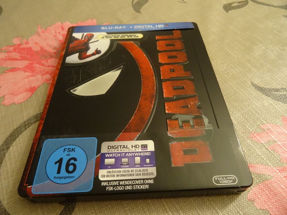 Deadpool STEELBOOK BLU-RAY (Gebraucht) in Olten für CHF 13 – mit ...
