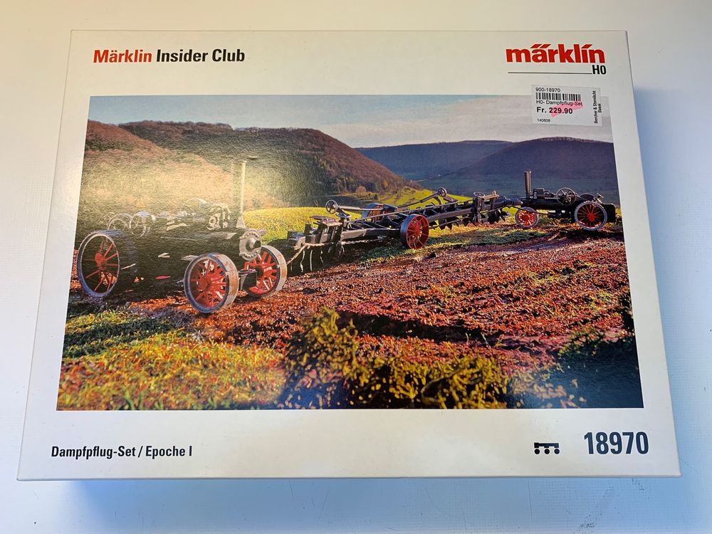 Märklin Insider Dampfpflug-Set / Epoche l Neu 18970 H0 (Neu und ...