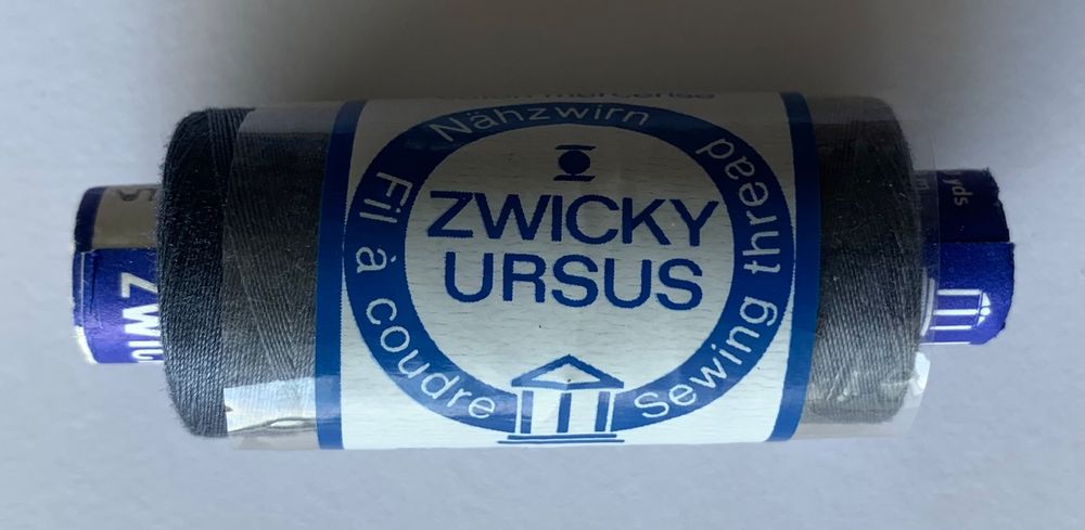 Zwicky Ursus, 60/3 229m, Nähzwirn, Blau N°1135 merc. Baumw. (Neu ...