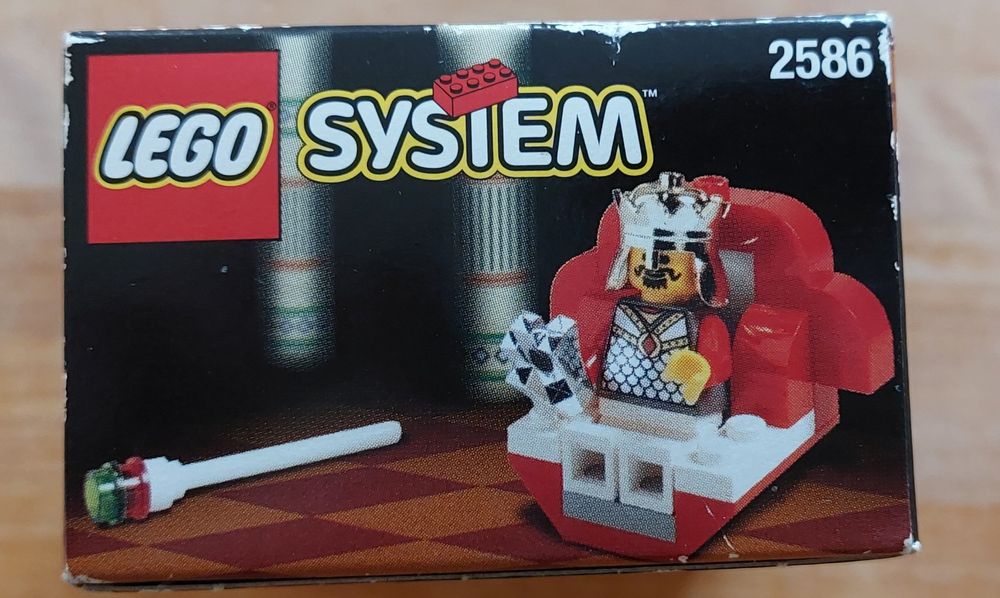 Lego 2586 Castle The Crazy LEGO King. Rare 1998. Neu (Neu und ...