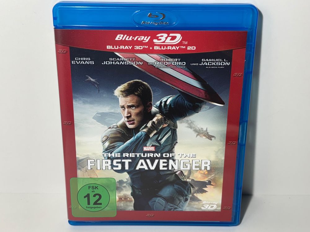 Captain America - The First Avenger Blu Ray 3D (Gebraucht) in Wilderswil für CHF 7.9 – mit ...