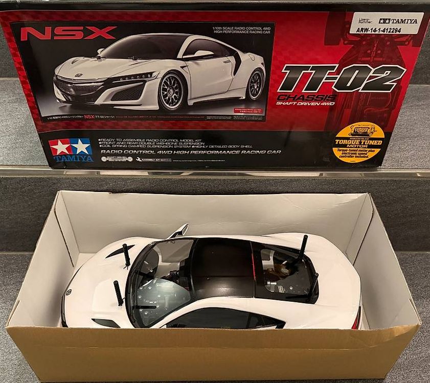 Tamiya 58634 Honda NSX 2016 (TT-02) Bausatz (Gebraucht) in Coldrerio ...
