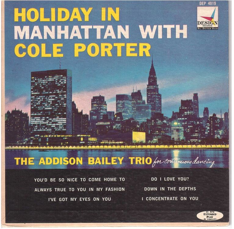 Single7 Cole Porter - The addison Bailey trio (Gebraucht) in Oberwil ...